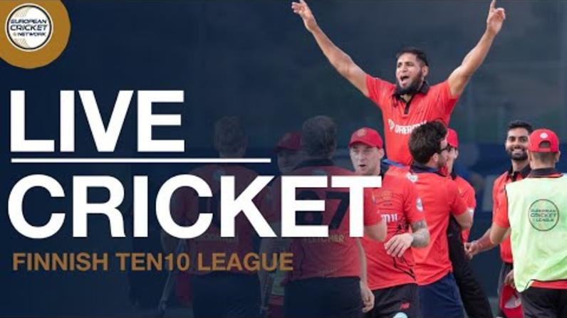 LIVE T10 Cricket | Finnish Ten10 League | European Cricket Series 2020